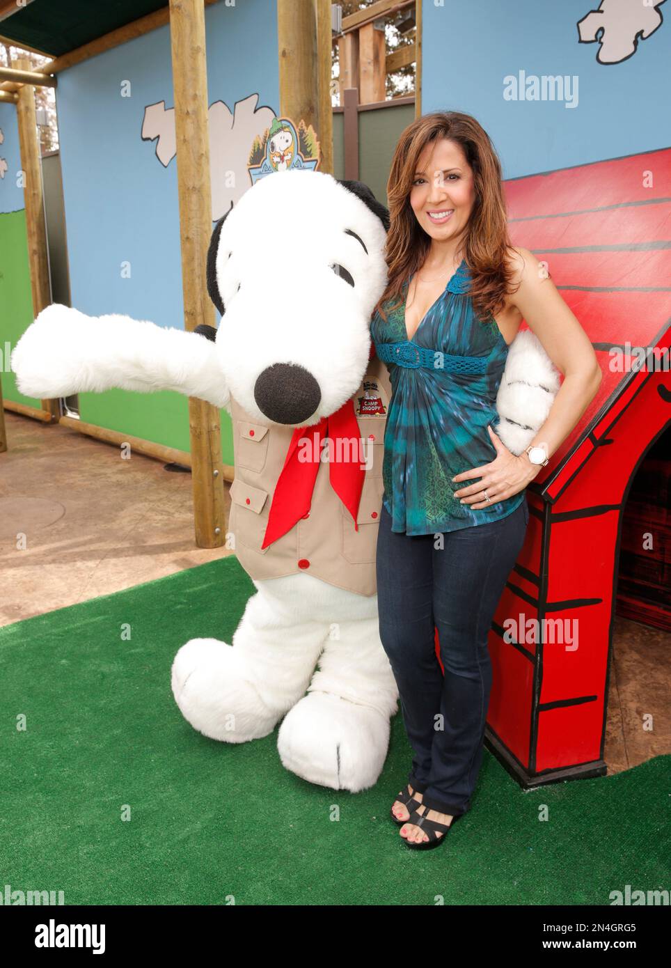 Maria Canals Barrera attends the Camp Snoopy's 30th Anniversary VIP ...
