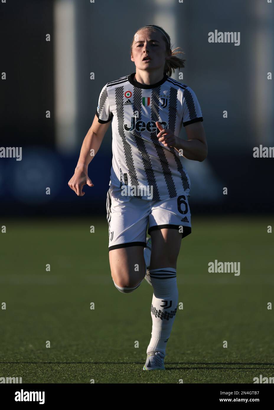 Vinovo, Italy, 4th February 2023. Paulina Nystrom of Juventus during ...