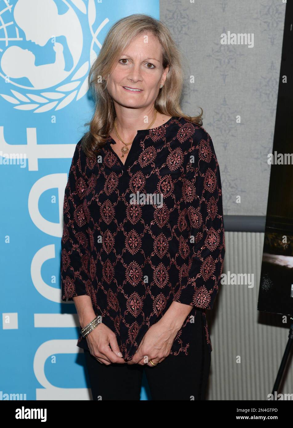 UNICEF Child Protection Chief, Susan Bissell attends the premiere of ...