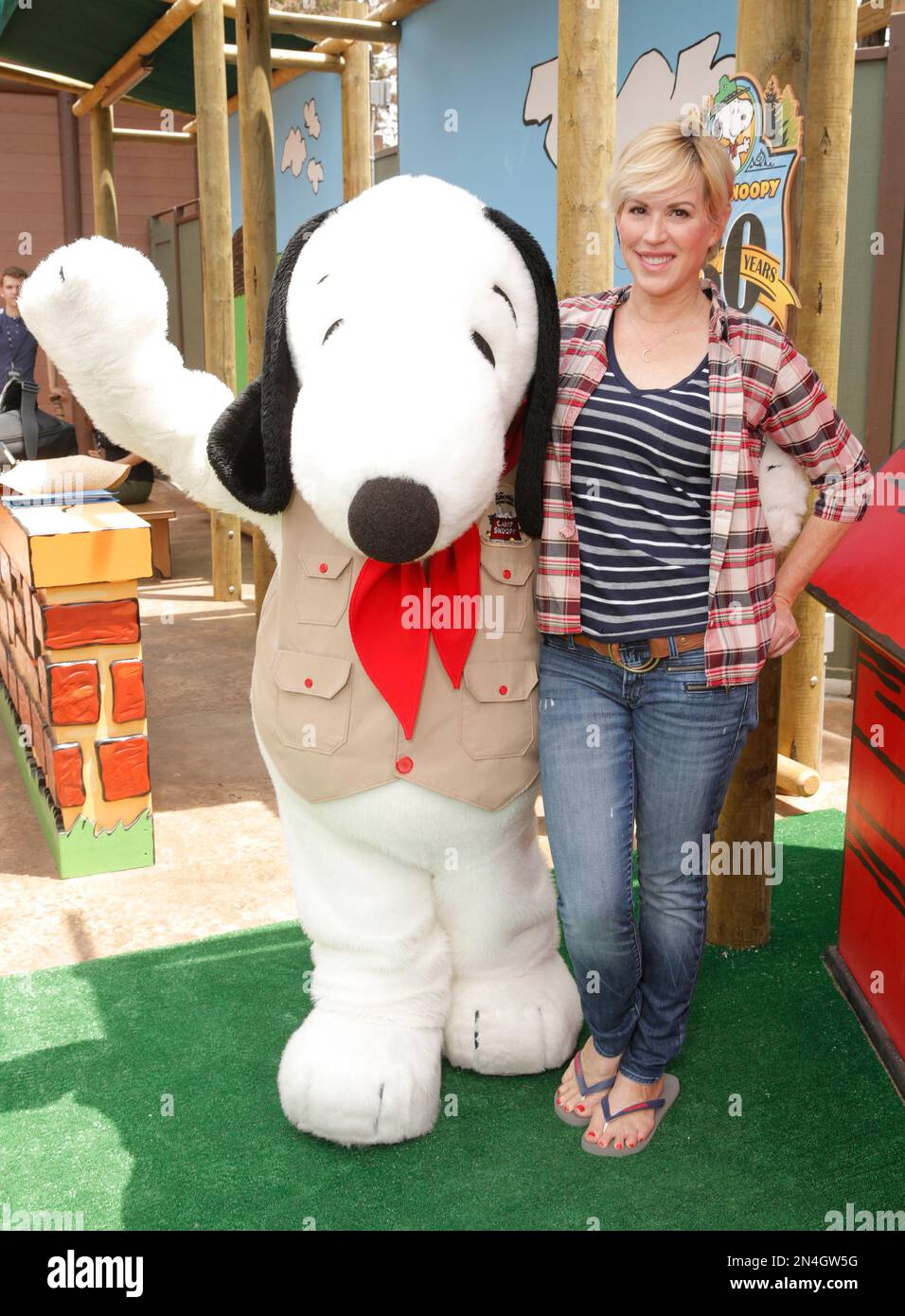 Molly Ringwald attends the Camp Snoopy's 30th Anniversary VIP Party at ...