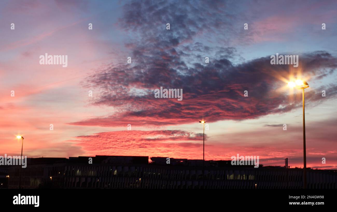 Sky with colored clouds hi-res stock photography and images - Alamy