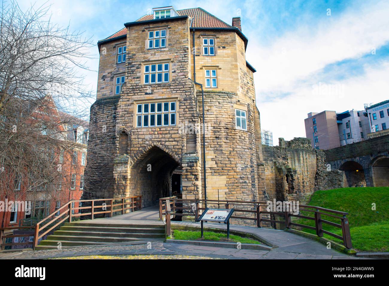 The Black Gate Stock Photo - Alamy