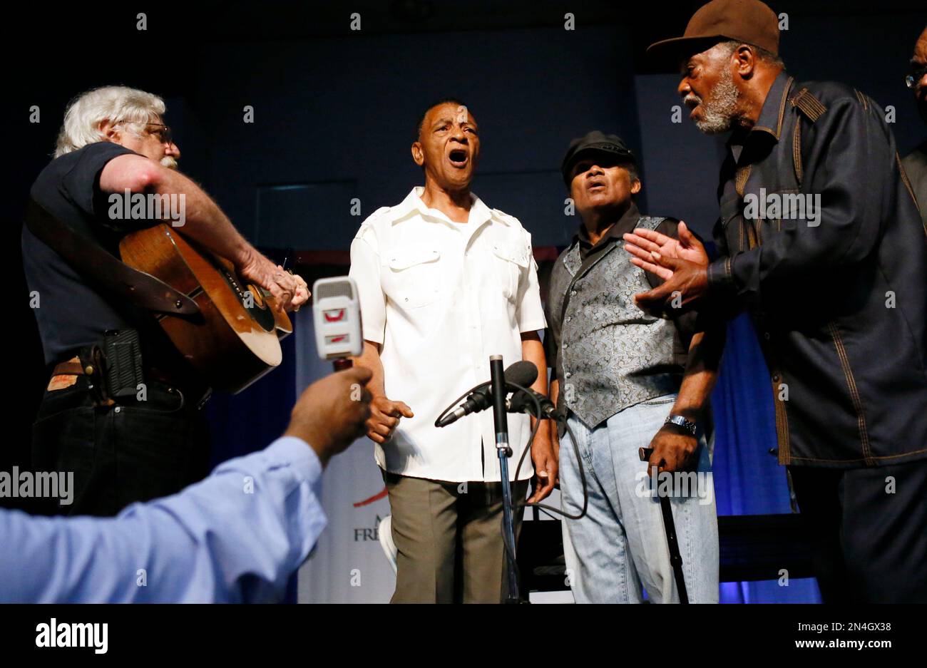 Freedom Singers, part of the Student Nonviolent Coordinating Committee ...