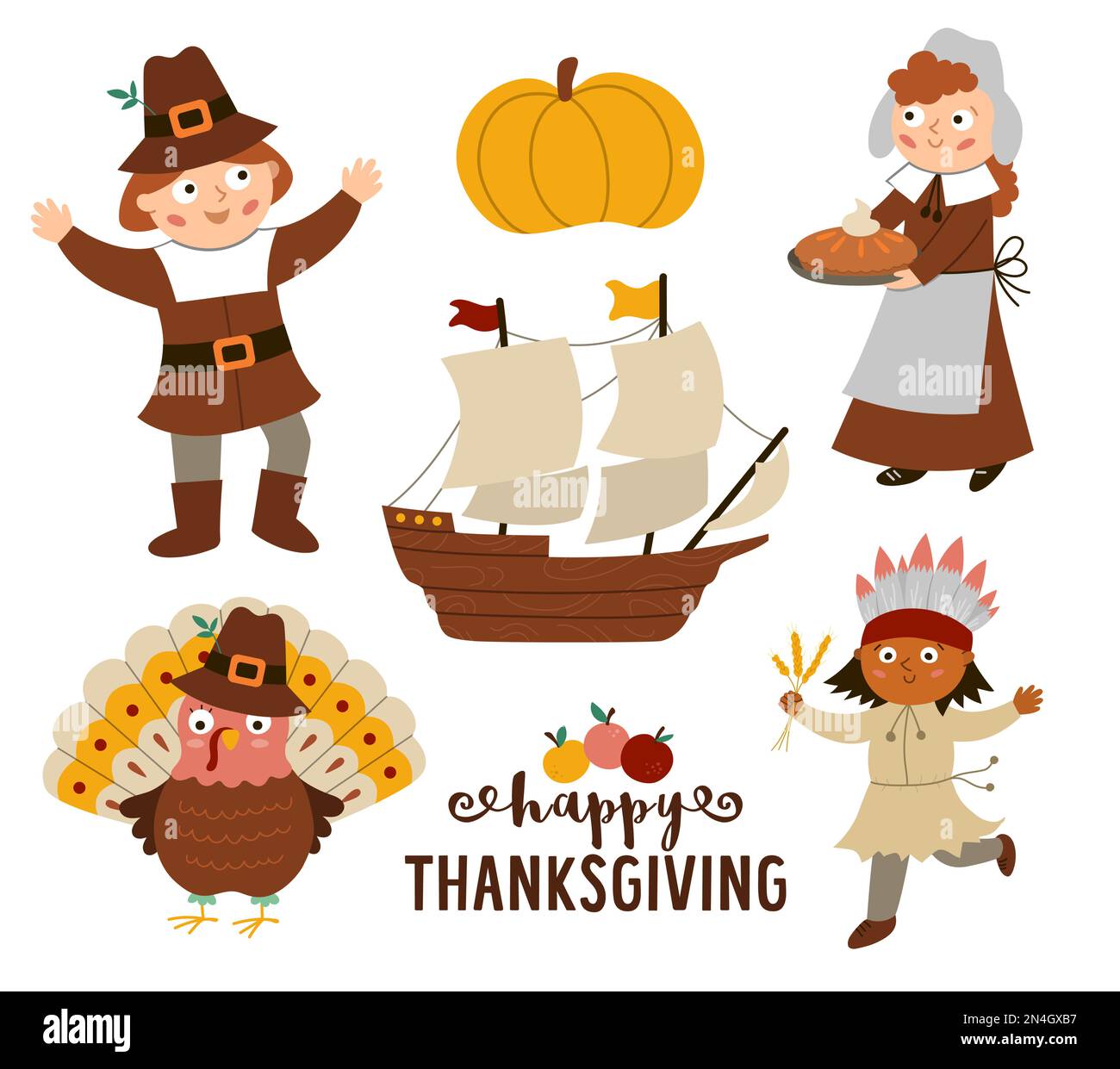 Native american settlement family Stock Vector Images - Alamy