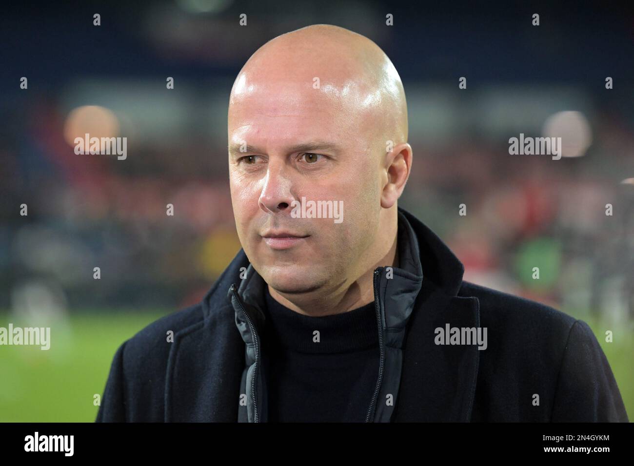 ROTTERDAM - Feyenoord coach Arne Slot ahead of the round of 16 of the ...