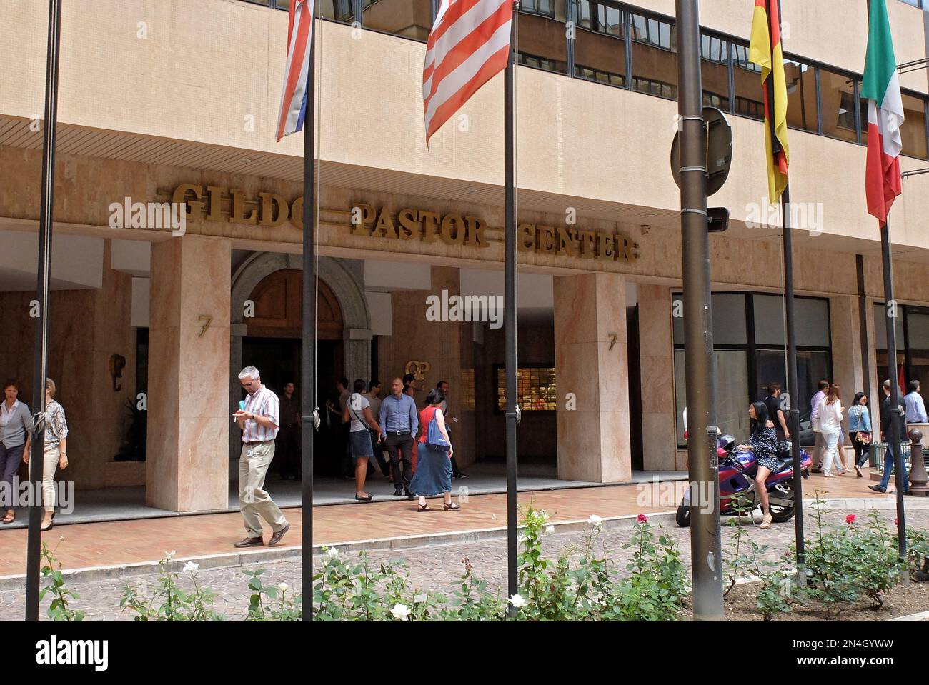 View of the international business center "Gildo Pastor Center" in ...
