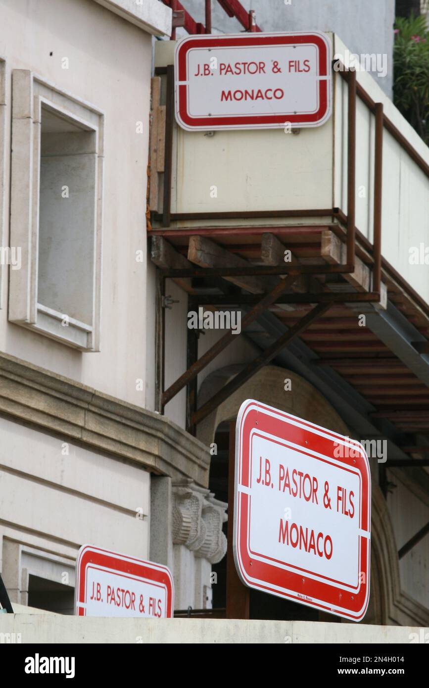 A building site of Pastor company is seen in Monaco, Thursday, June 26 ...
