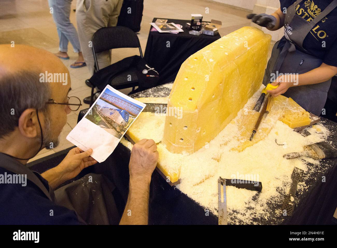 IMAGE DISTRIBUTED FOR CASTELLO - Renowned food artists Jim Victor and ...