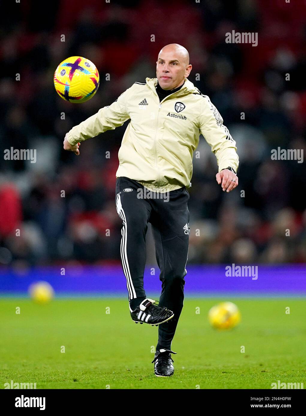 Leeds United assistant manager Chris Armas ahead of the Premier League ...