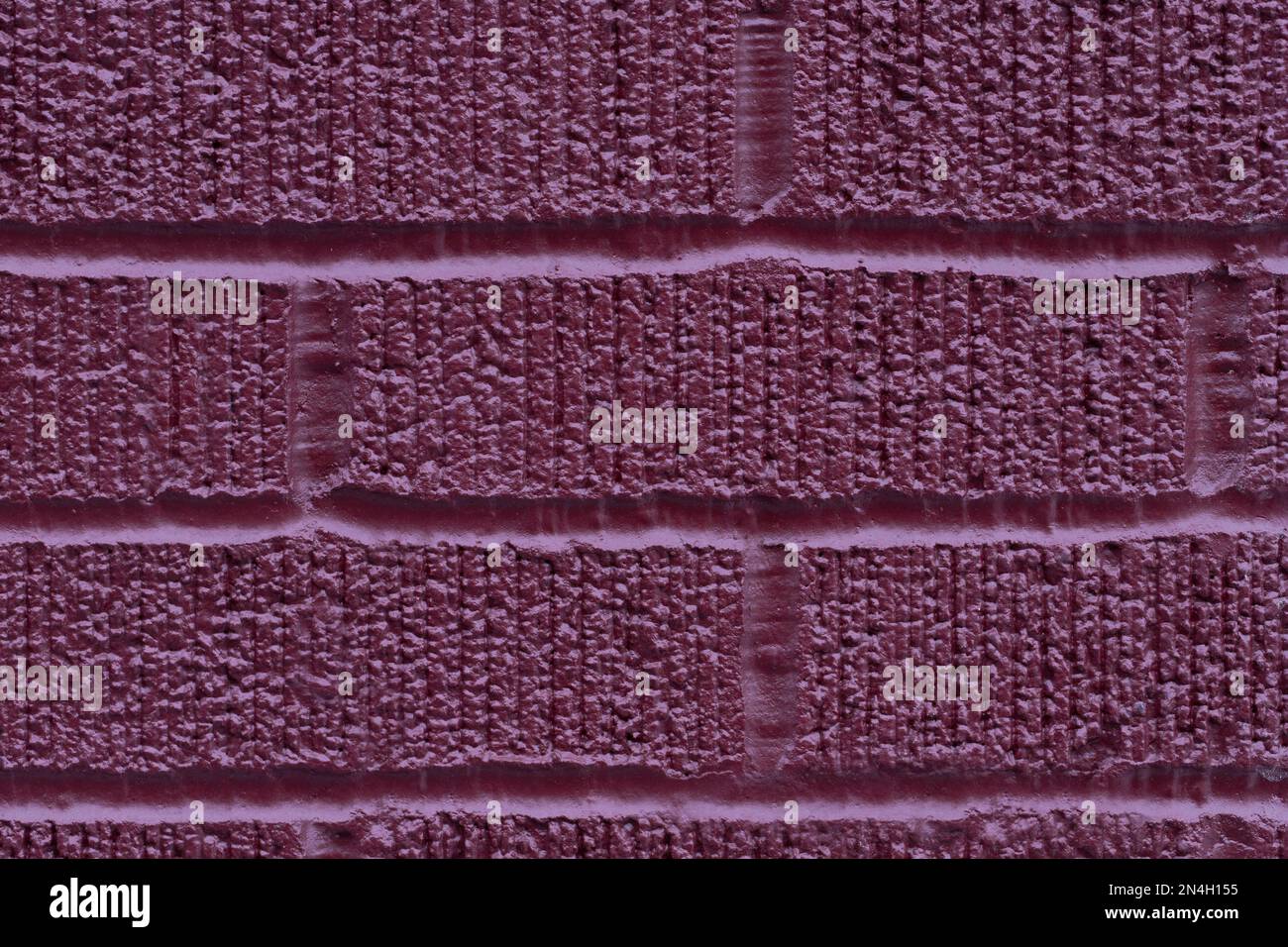 Painted dark pink brick wall texture background, close up Stock Photo ...