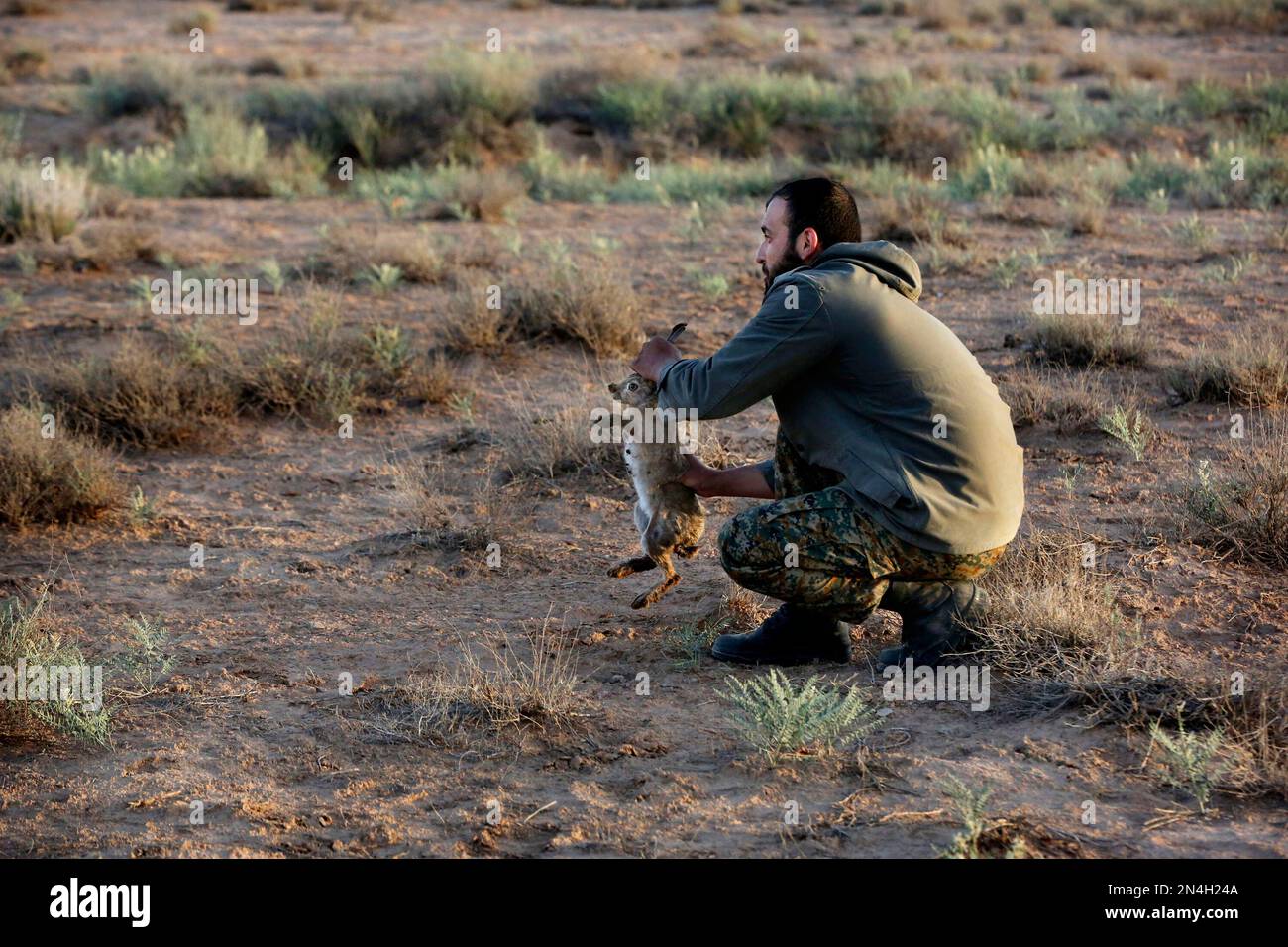 In this Monday, May 26, 2014 photo, Iranian national park ranger Mehdi ...