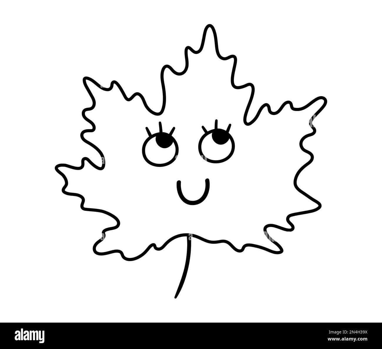 Tree Leaf Clipart Black And White at Roy Bush blog