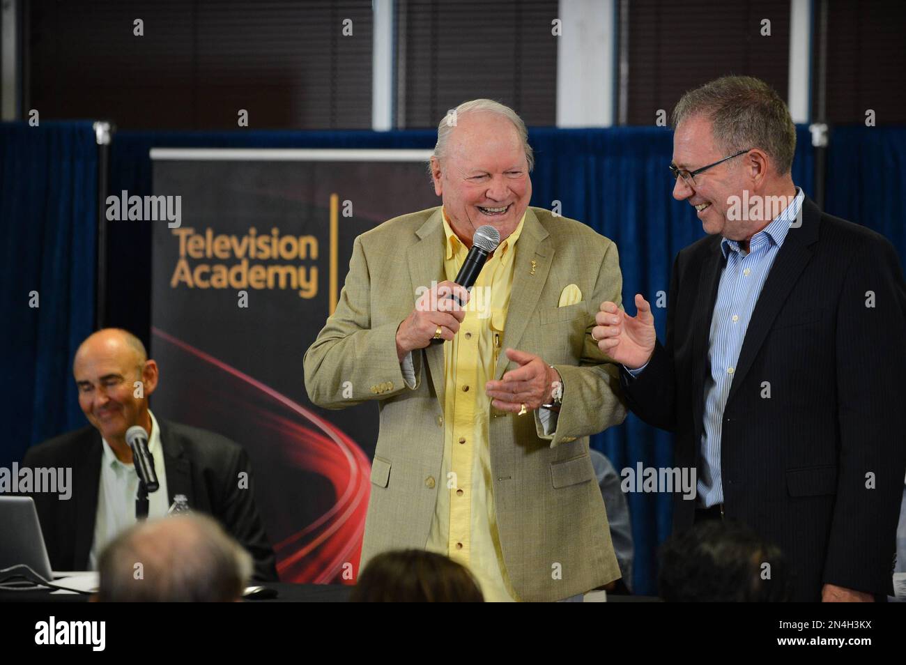 From left, Conrad Bachman and Alex Georgiev seen at Ultra High Def (4K ...