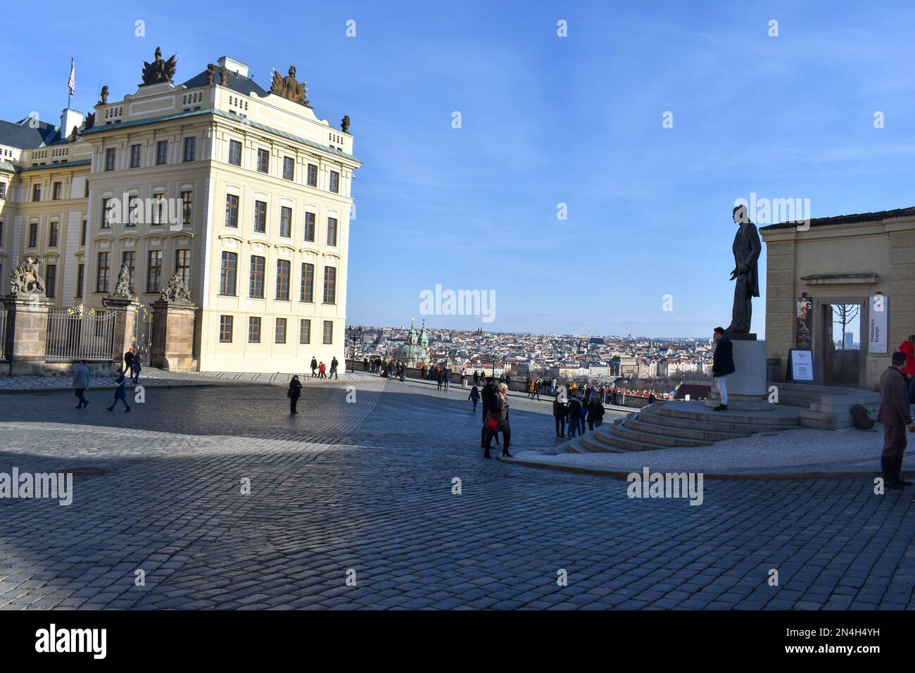 Morning winter view prague hi-res stock photography and images - Alamy
