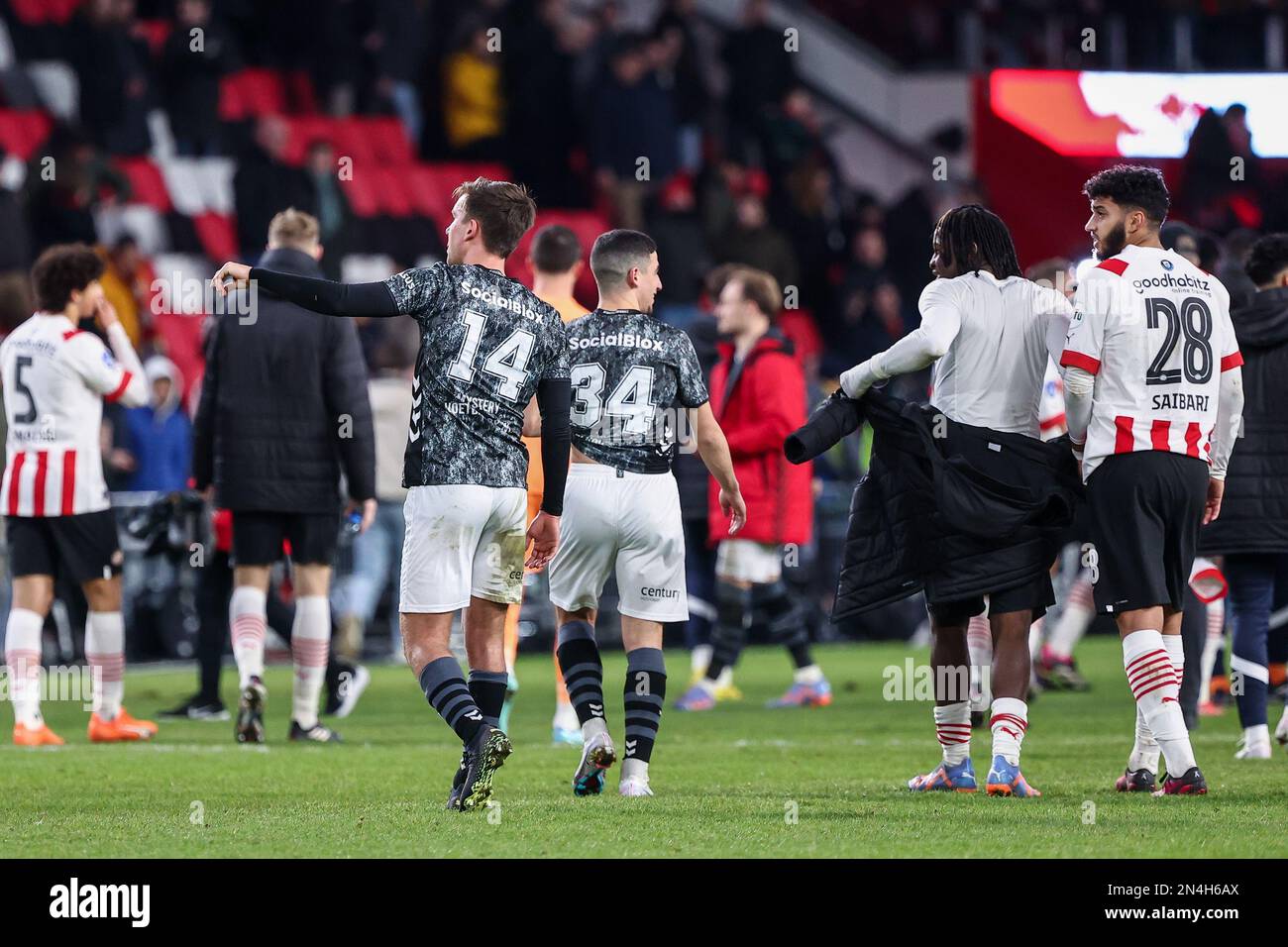 EINDHOVEN, 08-02-2023, PSV Stadium, Dutch Football TOTO KNVB Beker ...