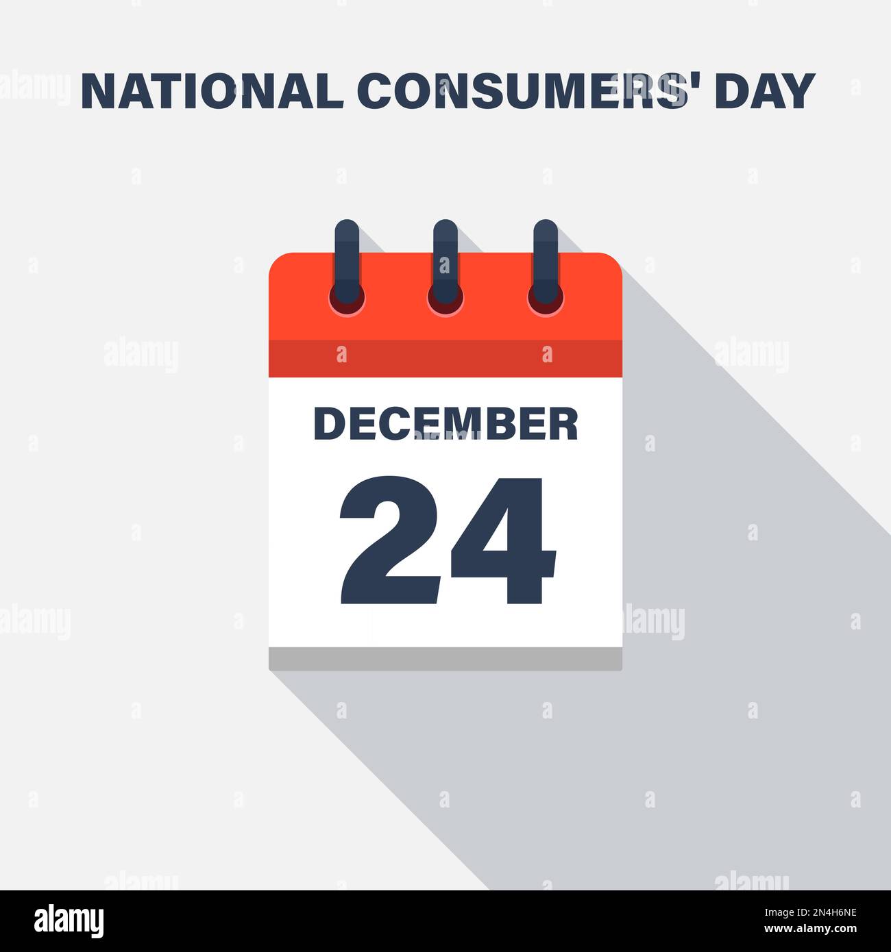 Calendar date december national Stock Vector Images - Alamy