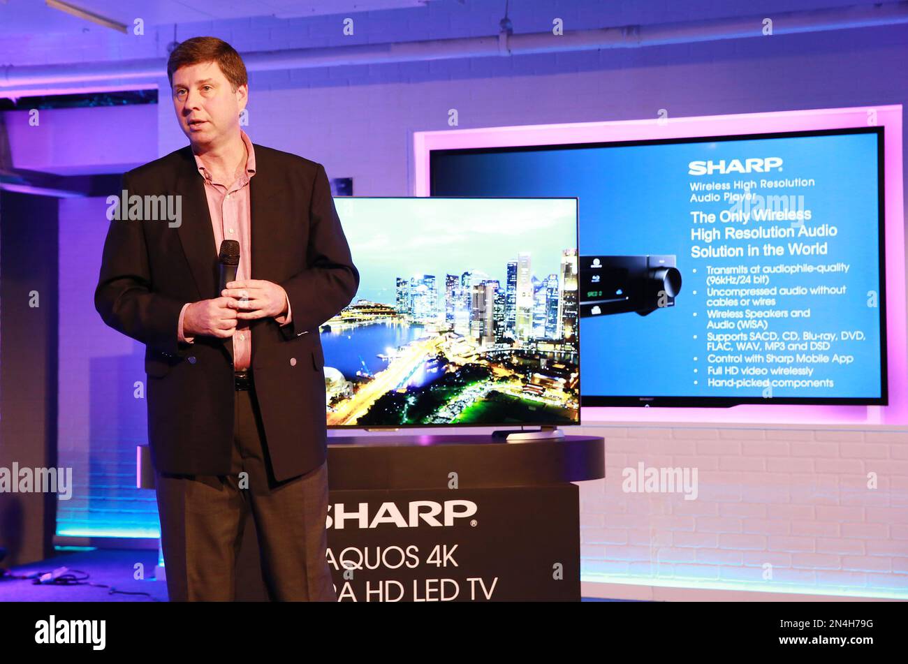 IMAGE DISTRIBUTED FOR SHARP USA - Jim Sanduski, senior vice president ...