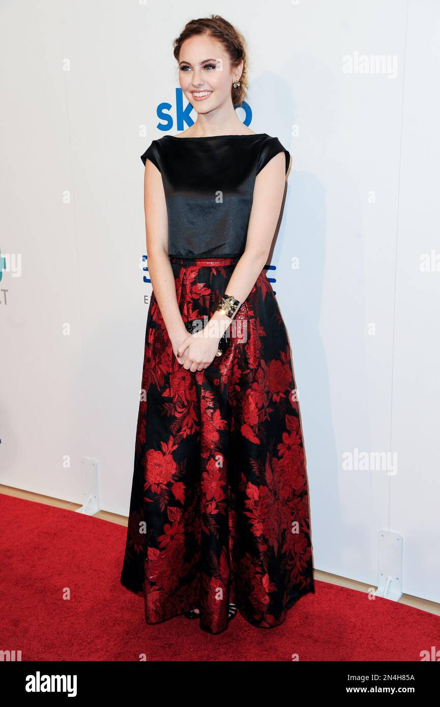 Ella Wahlestedt arrives at The Thirst Project's Annual Gala held at the ...