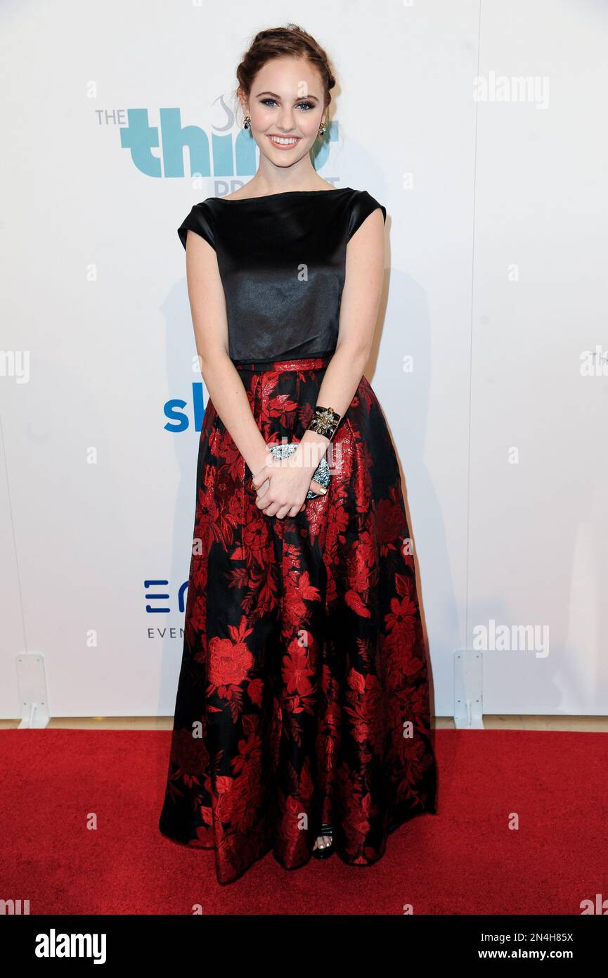 Ella Wahlestedt arrives at The Thirst Project's Annual Gala held at the ...