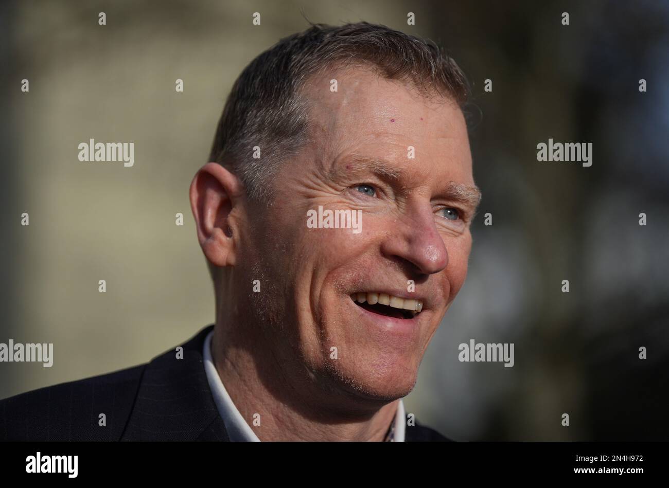 War veteran, Capt. Trevor Greene, who survived being struck in the head ...