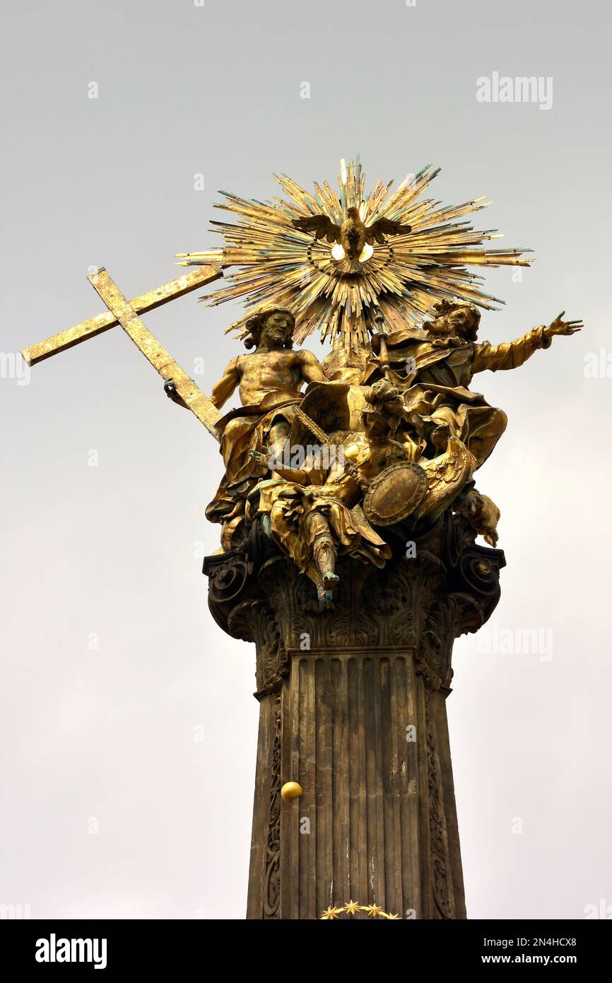 Holy Trinity Column, Olomouc, Czech Republic, Europe, UNESCO World ...
