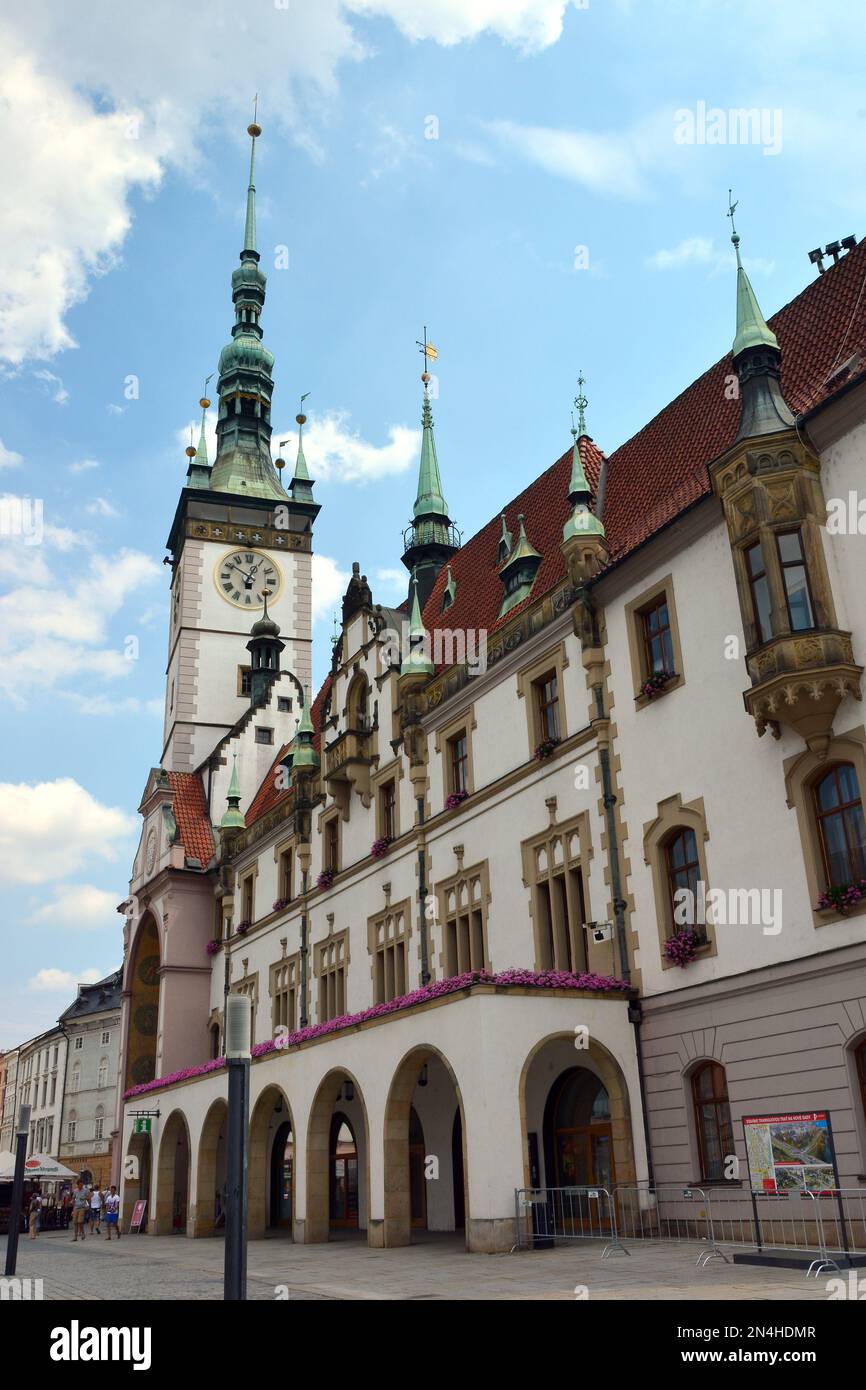 Town hall, Olomouc, Czech Republic, Europe, UNESCO World Heritage Site ...