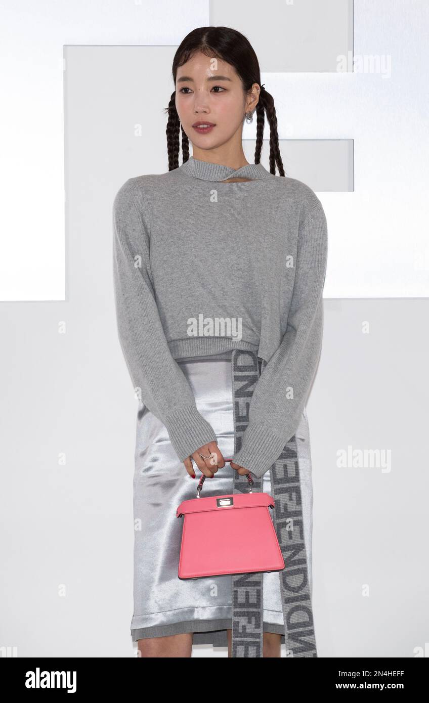 8 February 2023 Seoul South Korea South Korean Actress Ki Eun Se Attends A Photo Call For