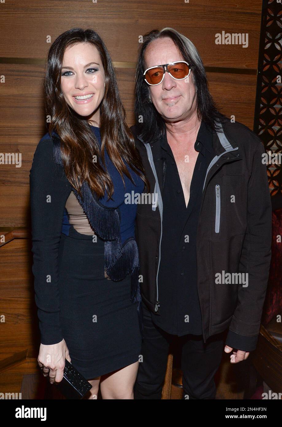 Liv Tyler and step-father Todd Rundgren attend HBO's "The Leftovers ...