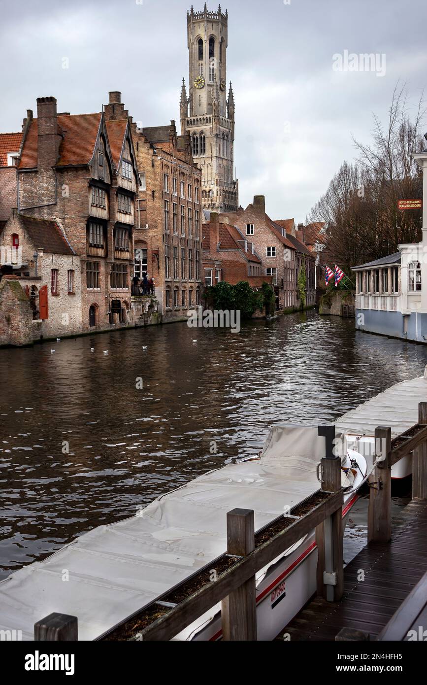 Belgian gothic facades hi-res stock photography and images - Alamy