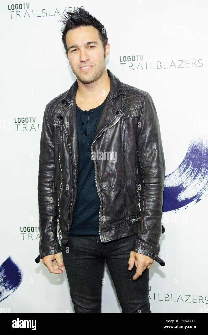 Pete Wentz attends Logo TV's "Trailblazers" pride event at The ...