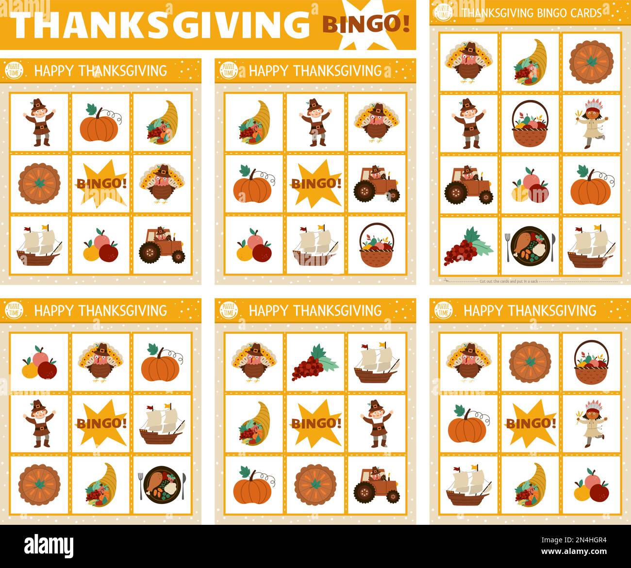 Pilgrim school play Cut Out Stock Images & Pictures - Alamy