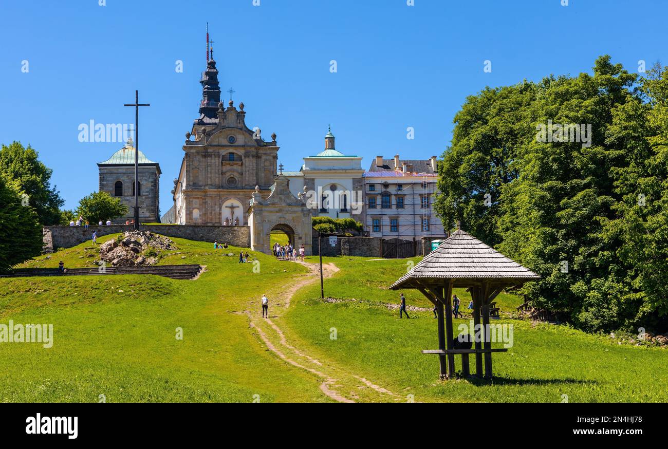 Swiety Krzyz, Poland - June 5, 2022: Lysa Gora, Swiety Krzyz mount ...