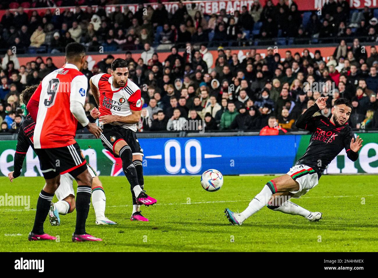 Rotterdam - Alireza Jahanbakhsh of Feyenoord during the match between Feyenoord v NEC Nijmegen ...