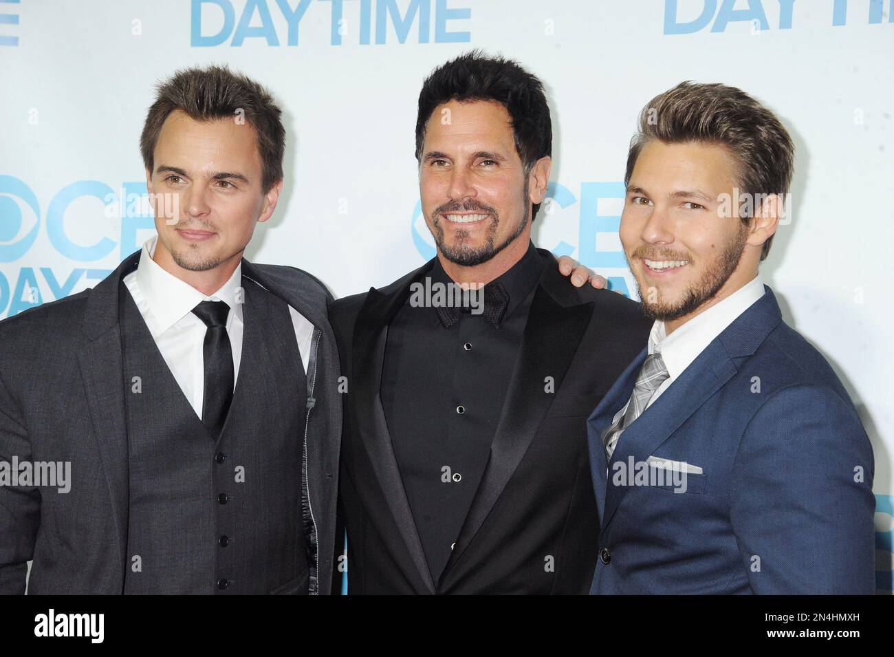 Darin Brooks, from left, Don Diamont, and Scott Clifton arrives at The ...