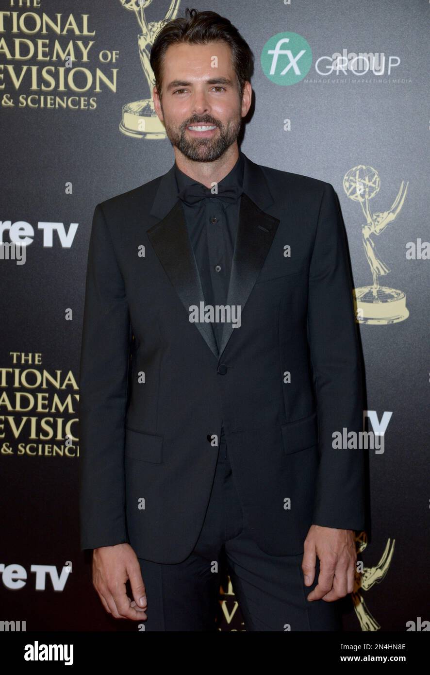 Jason Thompson arrives at the 41st annual Daytime Emmy Awards at the ...