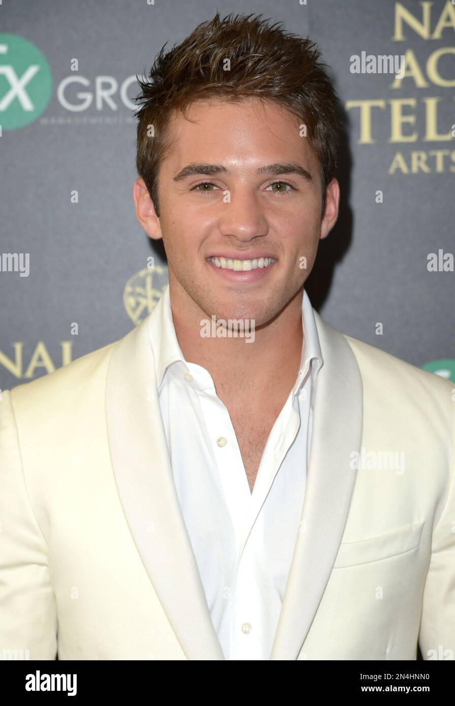 Casey Moss arrives at the 41st annual Daytime Emmy Awards at the ...