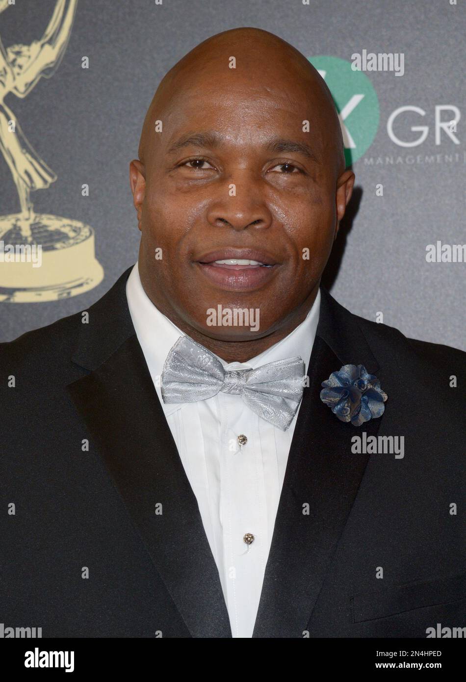 Renard Spivey arrives at the 41st annual Daytime Emmy Awards at the ...