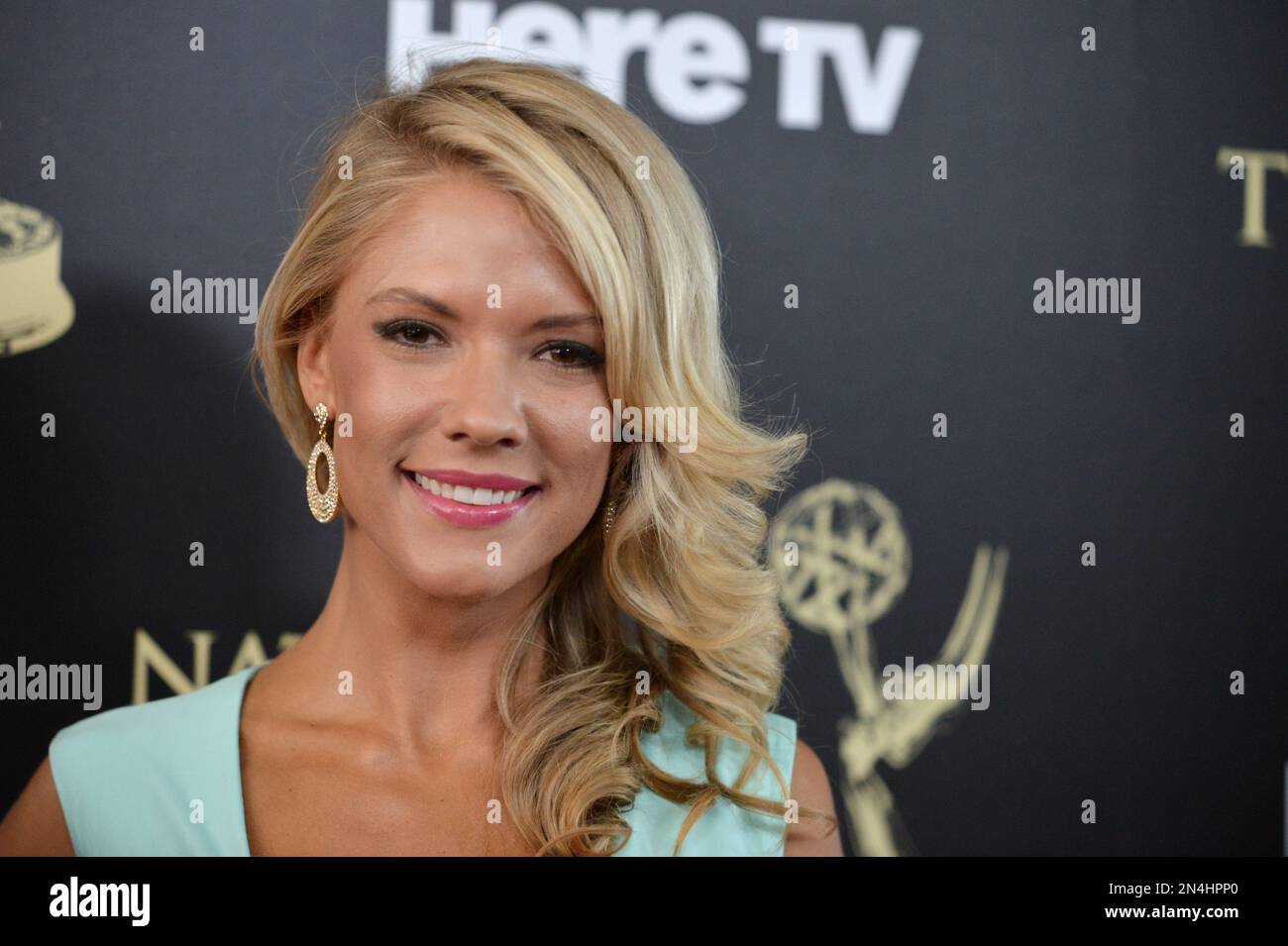 Suzanne Quast arrives at the 41st annual Daytime Emmy Awards at the ...