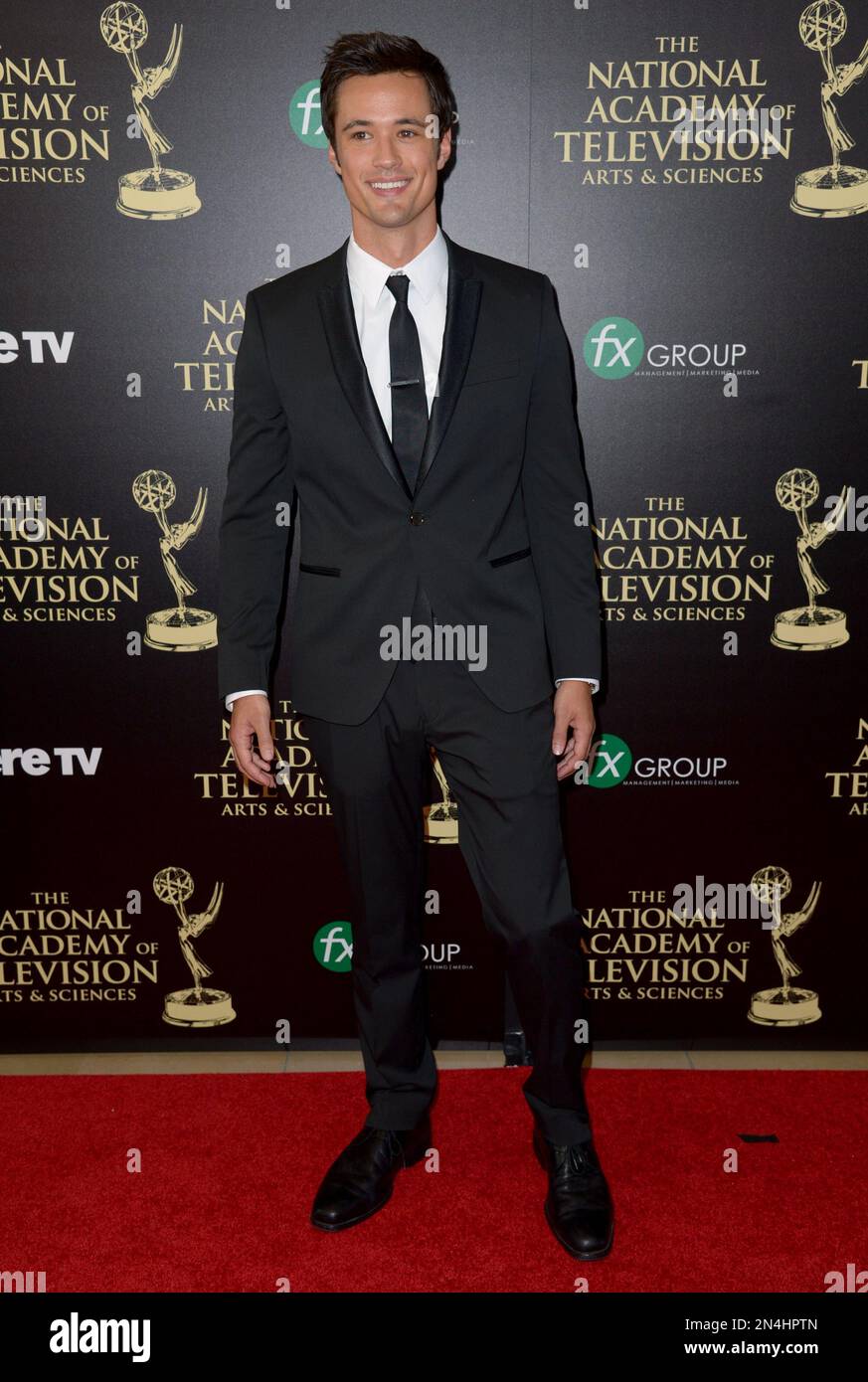 Matthew Atkinson arrives at the 41st annual Daytime Emmy Awards at the ...