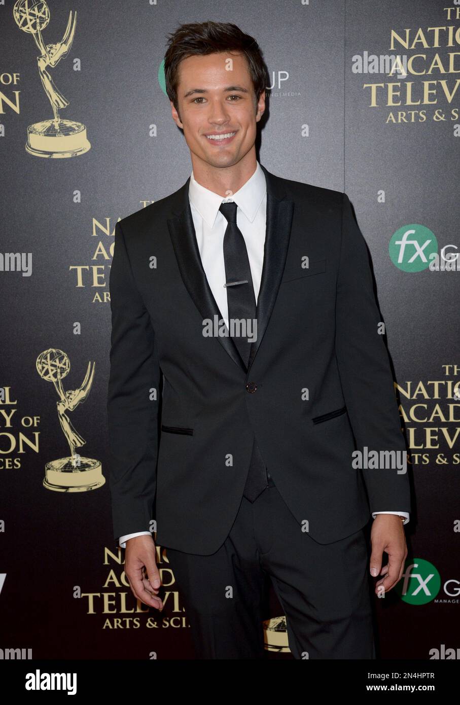 Matthew Atkinson arrives at the 41st annual Daytime Emmy Awards at the ...