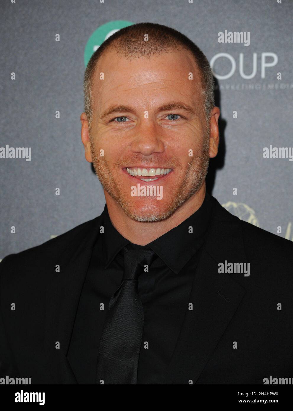 Sean Carrigan arrives at the 41st annual Daytime Emmy Awards at the ...