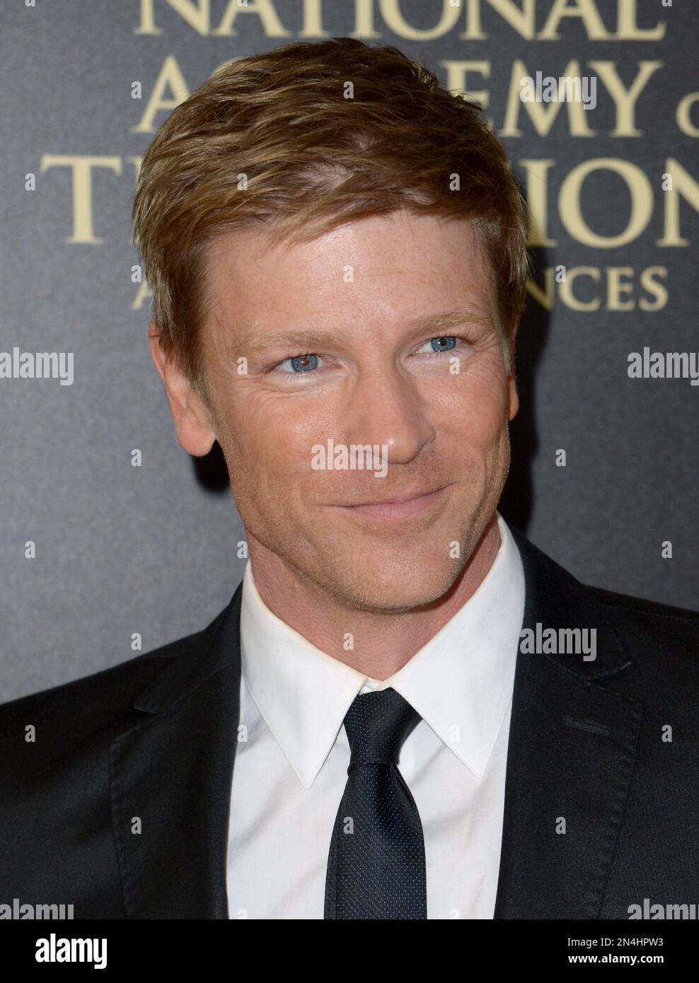 Burgess Jenkins arrives at the 41st annual Daytime Emmy Awards at the ...