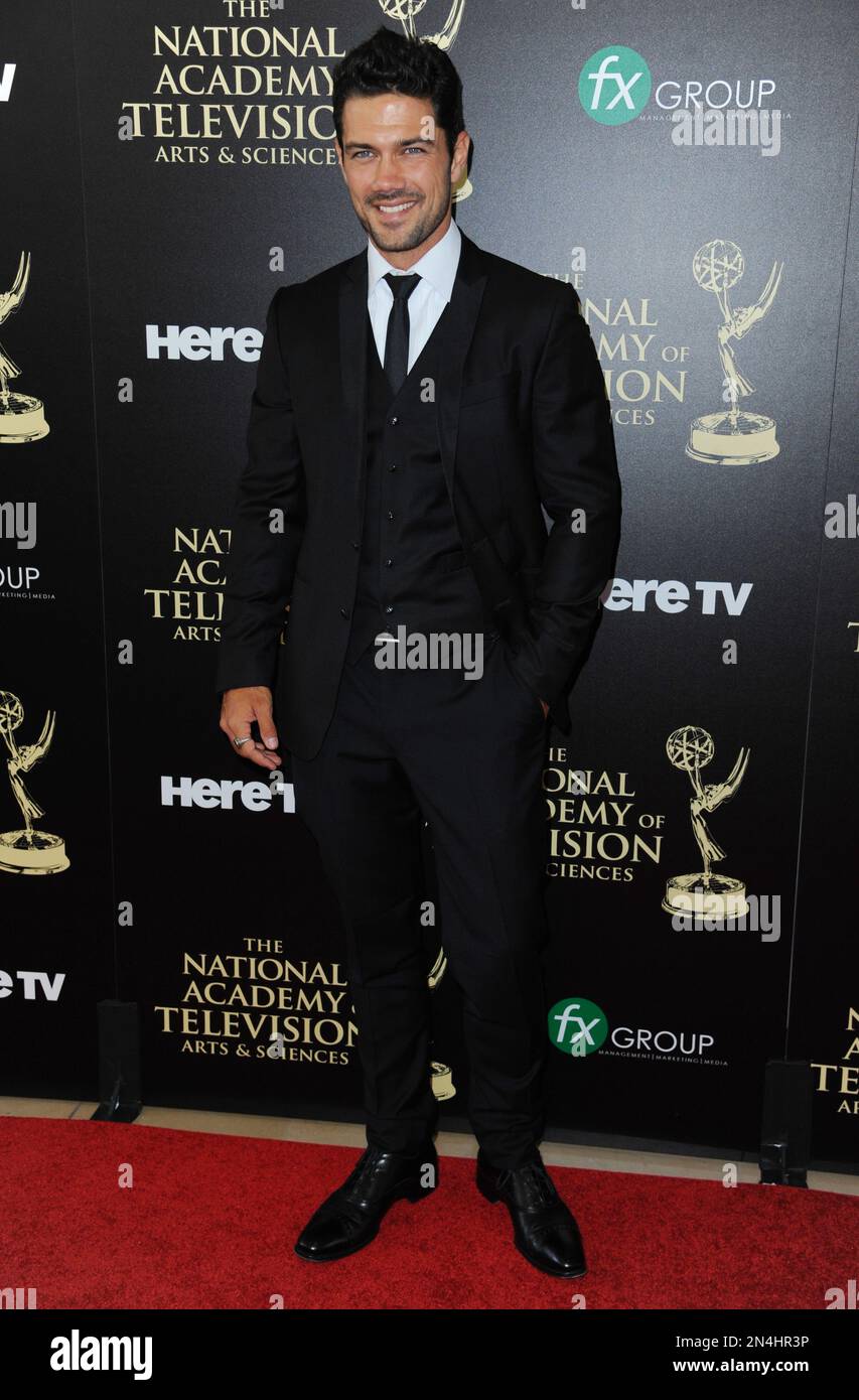 Ryan Paevey arrives at the 41st annual Daytime Emmy Awards at the ...