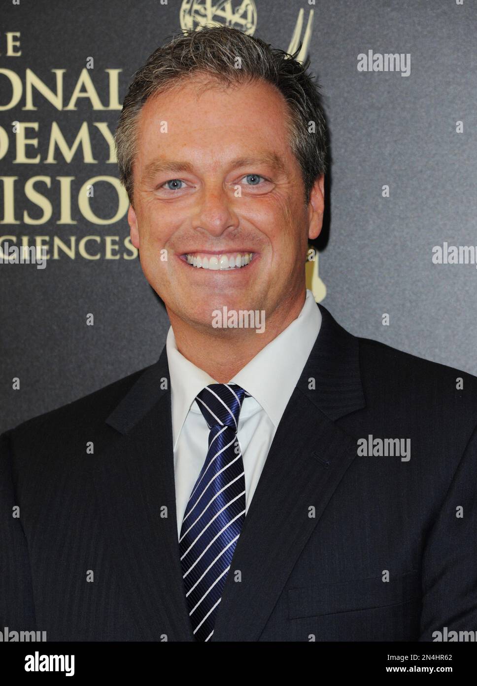 Todd Newton arrives at the 41st annual Daytime Emmy Awards at the Beverly Hilton Hotel on Sunday ...