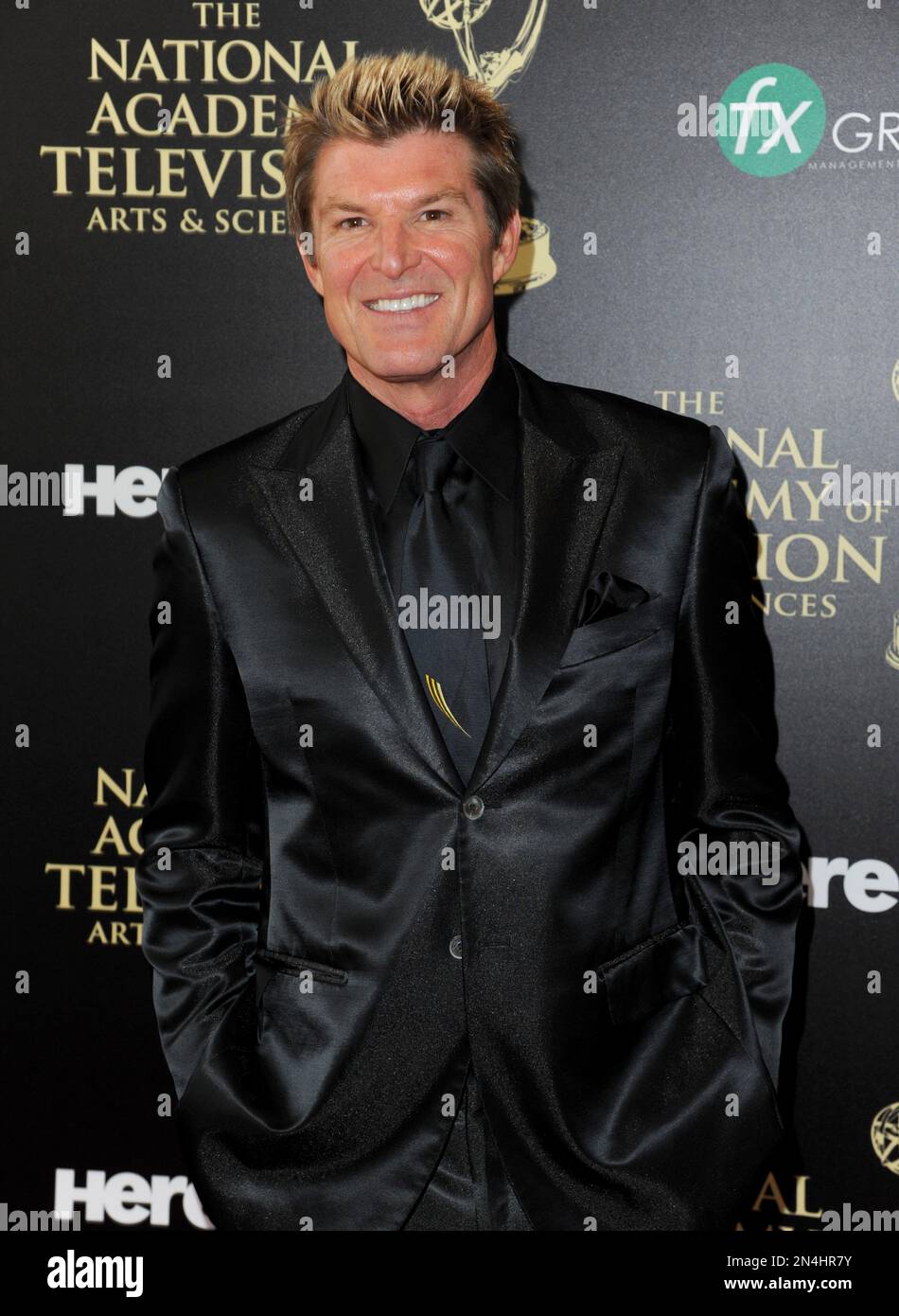 Winsor Harmon arrives at the 41st annual Daytime Emmy Awards at the ...