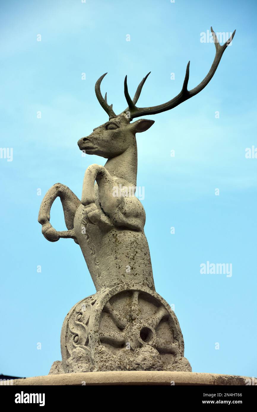 Skyfall Deer Statue