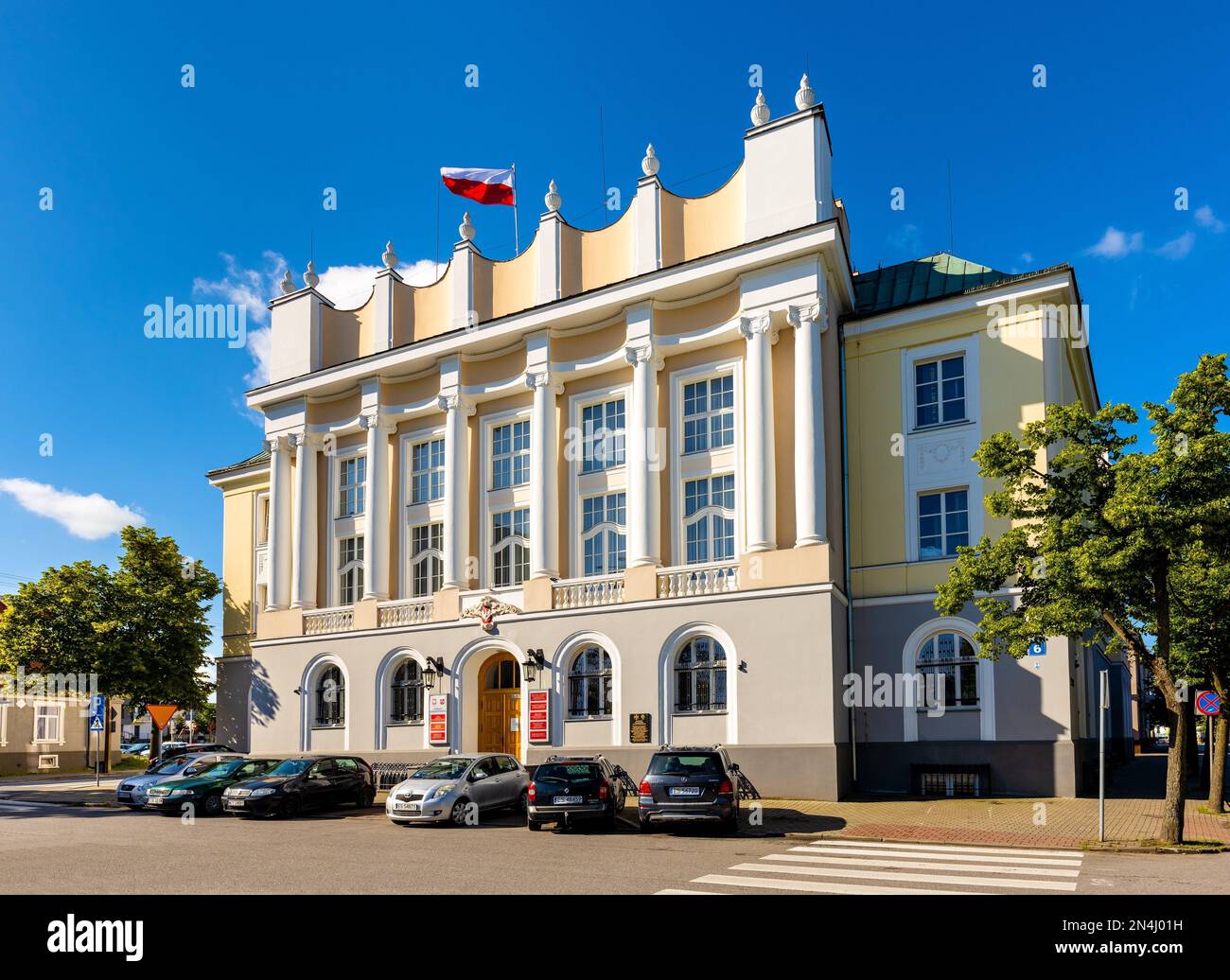 Skierniewice, Poland - June 14, 2022: County administration - Starostwo ...