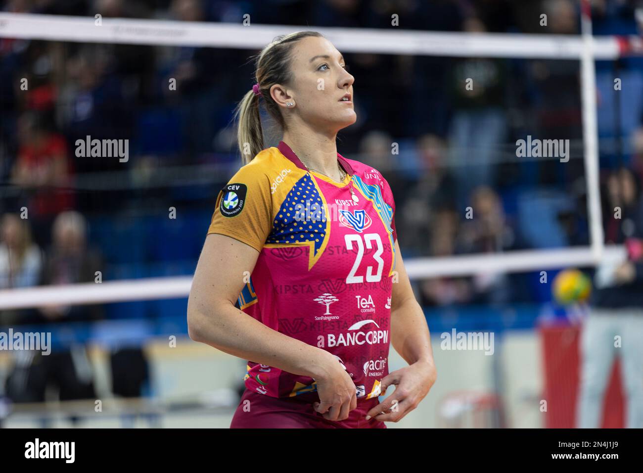 Jordan Larson (Vero Volley Milano Stock Photo - Alamy