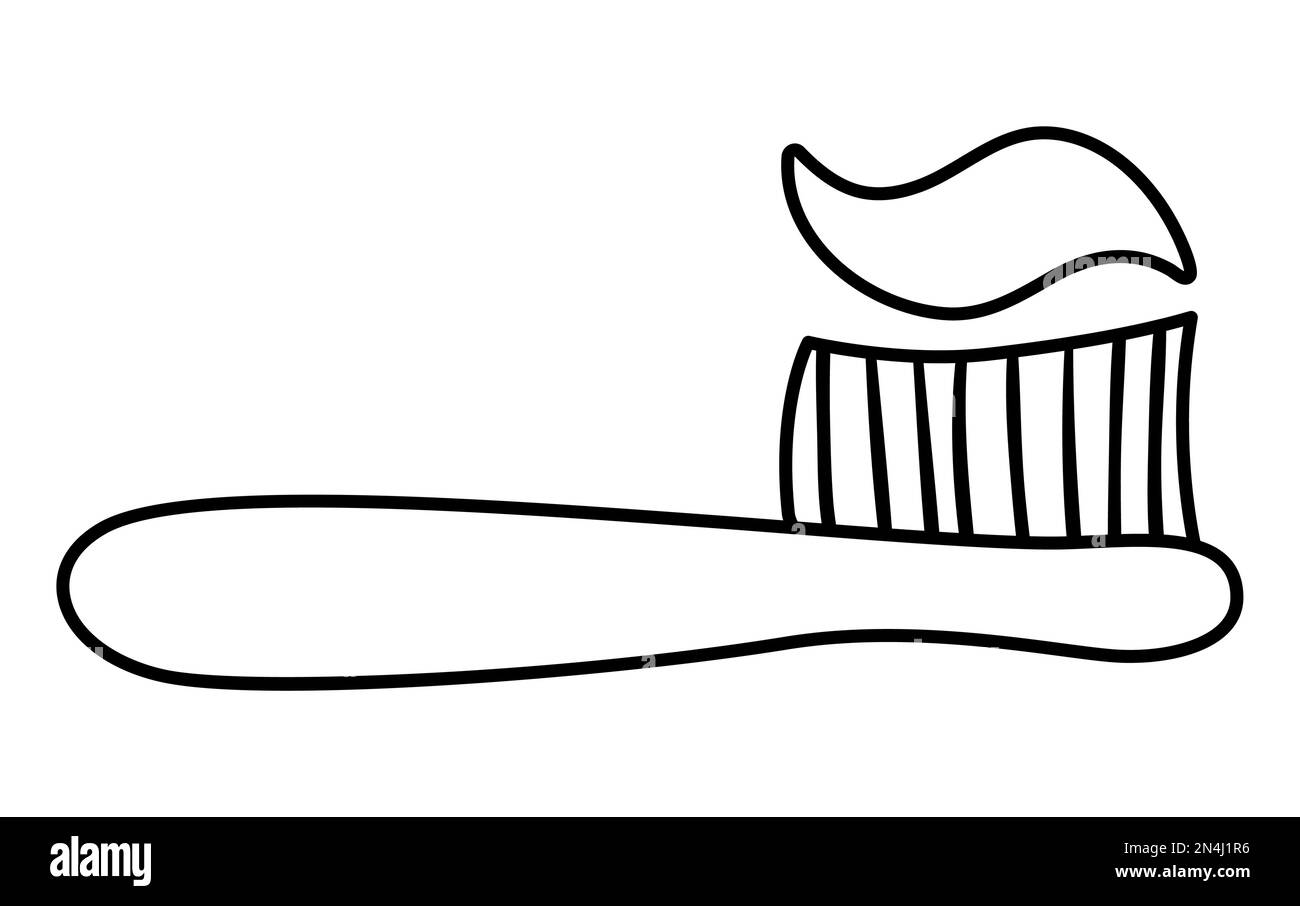 Toothbrush Illustration