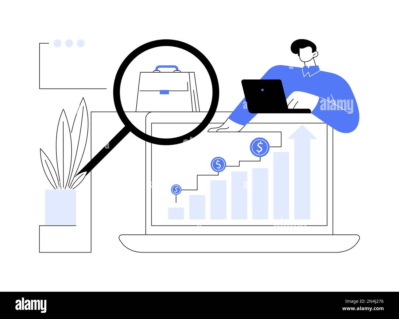 Boost sales abstract concept vector illustration Stock Vector Image ...